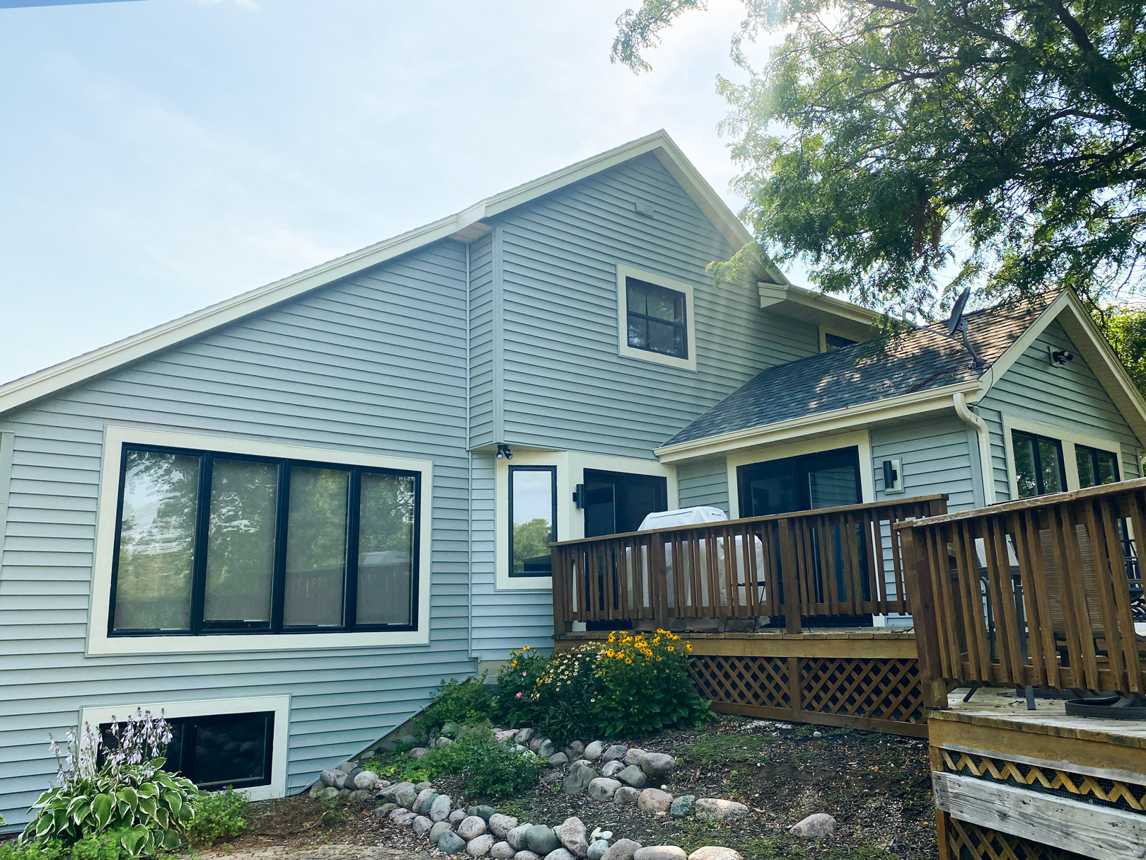 Lake Country Total Exterior Remodel - Big Fish Contracting - Roofing ...
